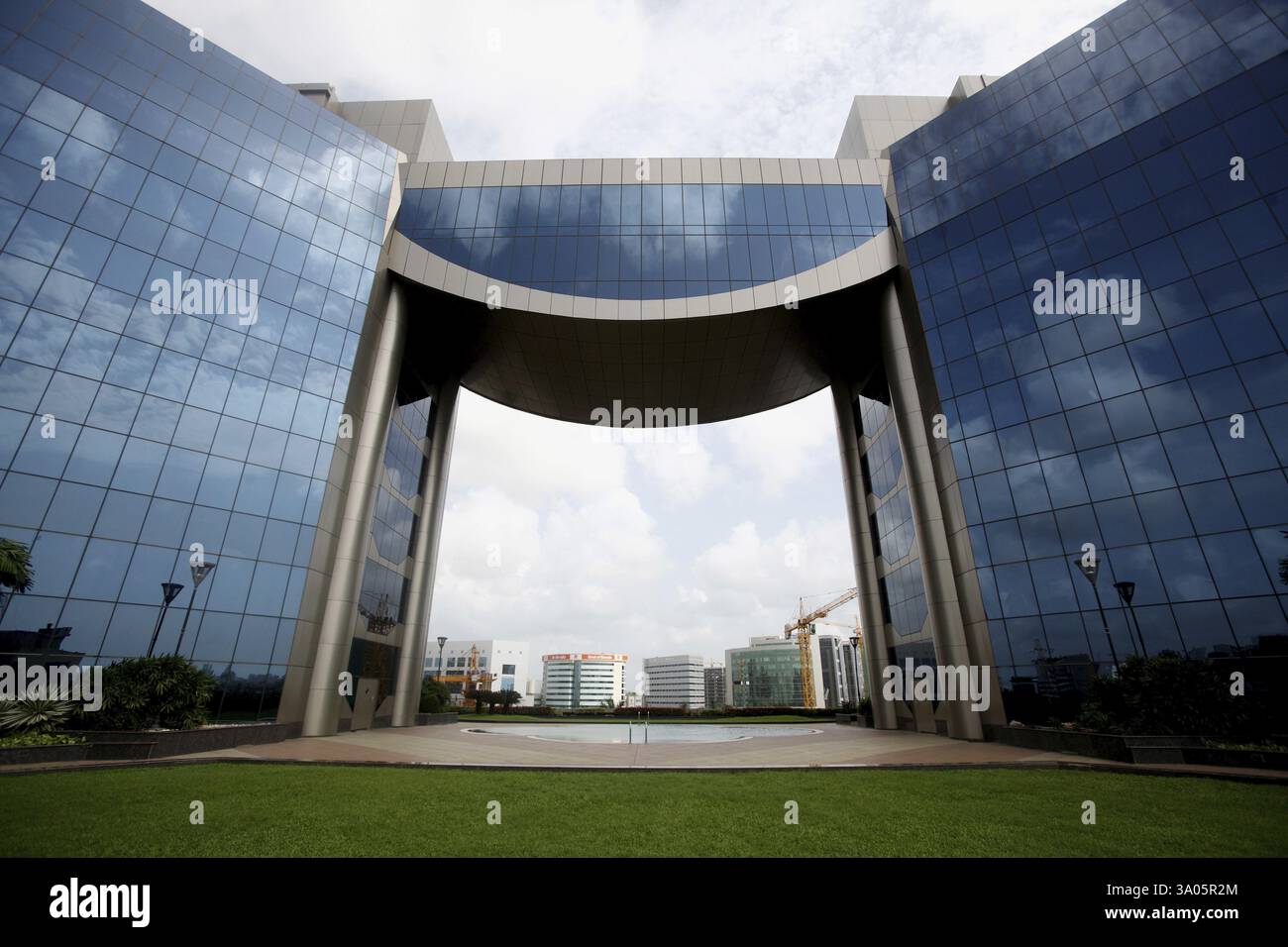 Icici bank building at bandra kurla complex, Bombay Mumbai, Maharashtra ...
