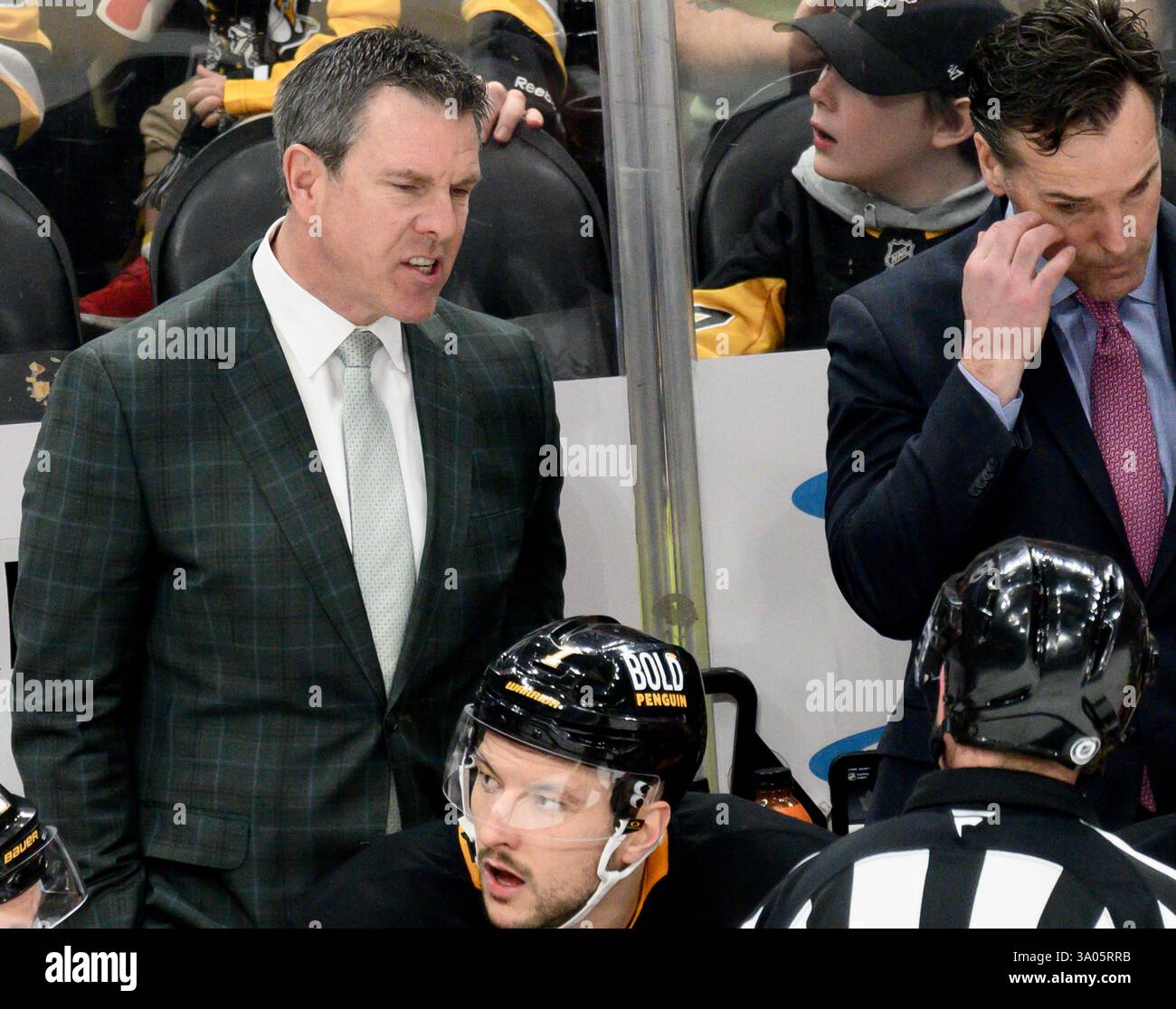Pittsburgh, United States. 02nd Mar, 2025. Pittsburgh Penguins head ...