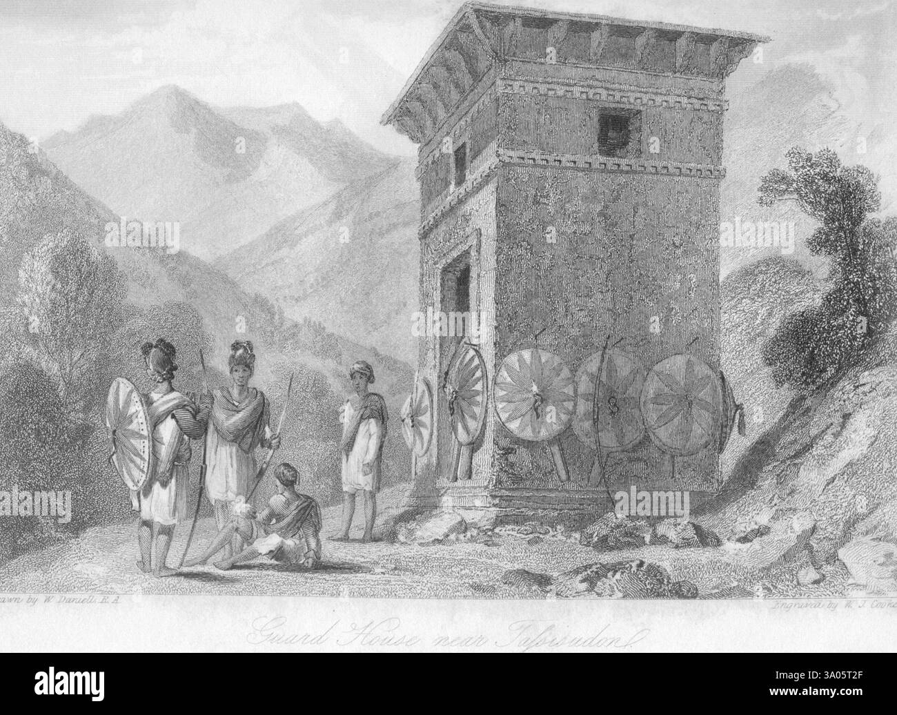 Guards houses Black and White Stock Photos & Images - Alamy