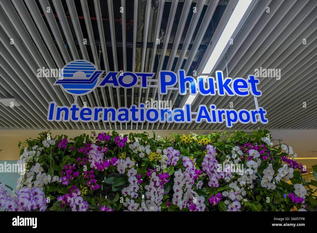 Beautiful Phuket international airport in Thailand Stock Photo - Alamy