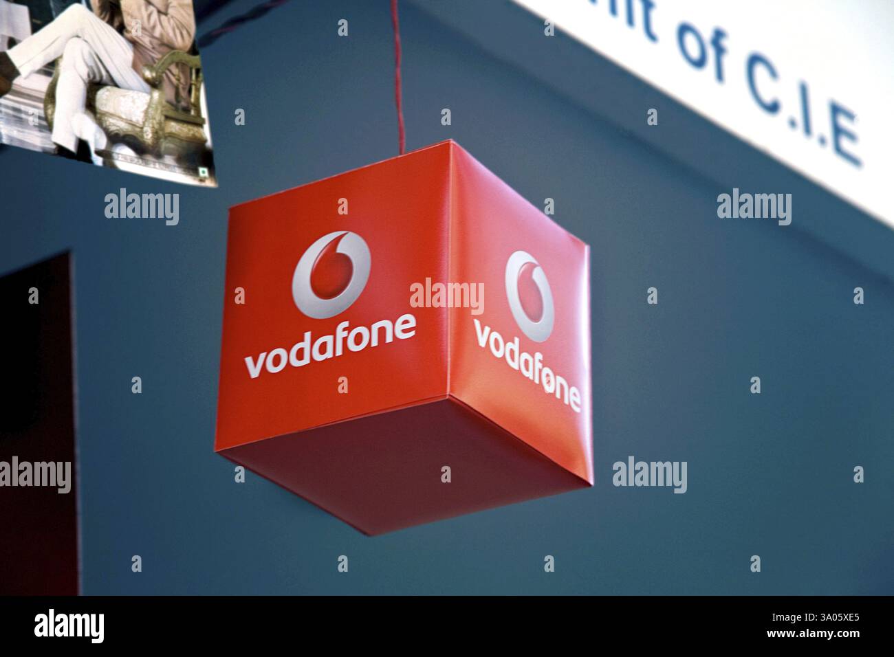 Vodafone Symbol Box Mumbai Maharashtra India Asia Feb 2011 Stock Photo ...