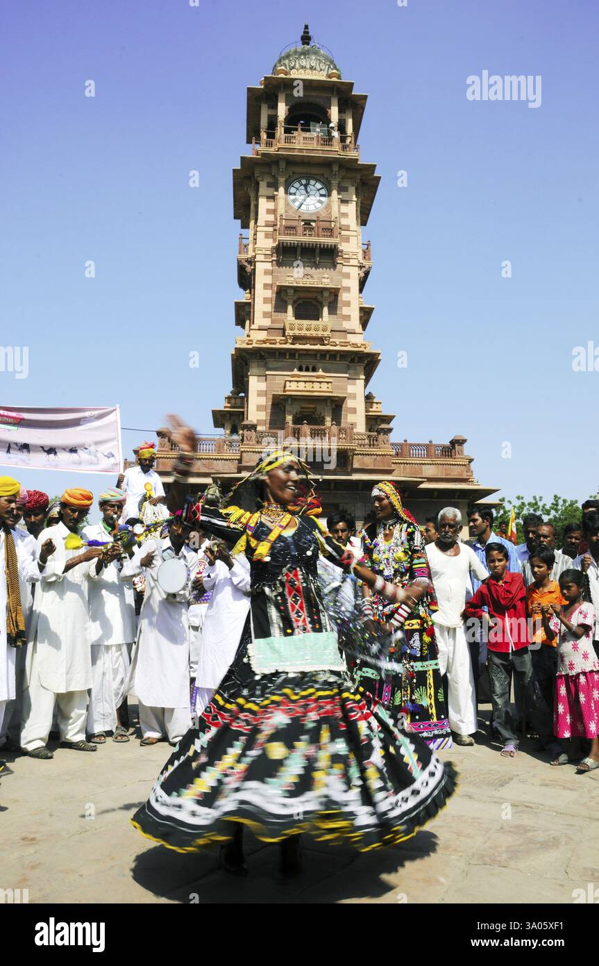 Kalbeliya folk dancer, Jodhpur, Rajasthan, India MR#786 Stock Photo - Alamy