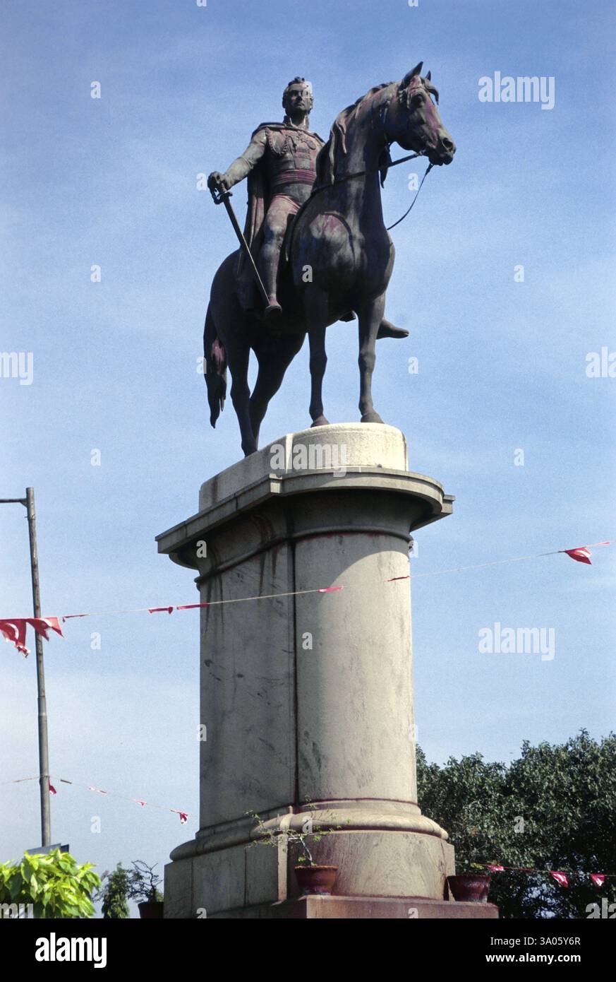 Statue of major general sir thomas munro governor of Madras Chennai ...