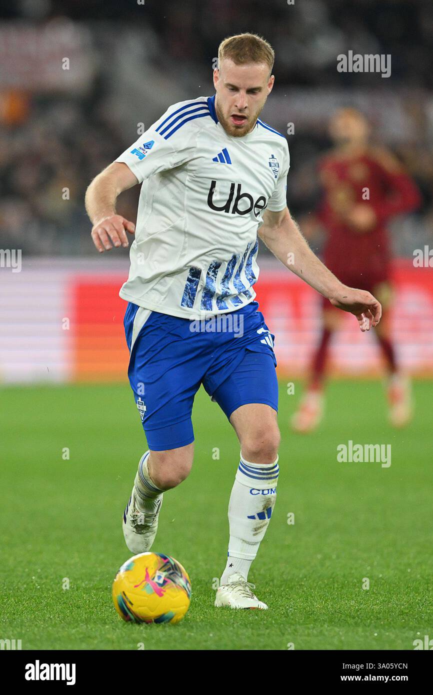 Olimpico Stadium, Rome, Italy - Ivan Smolcic of Como during Serie A ...