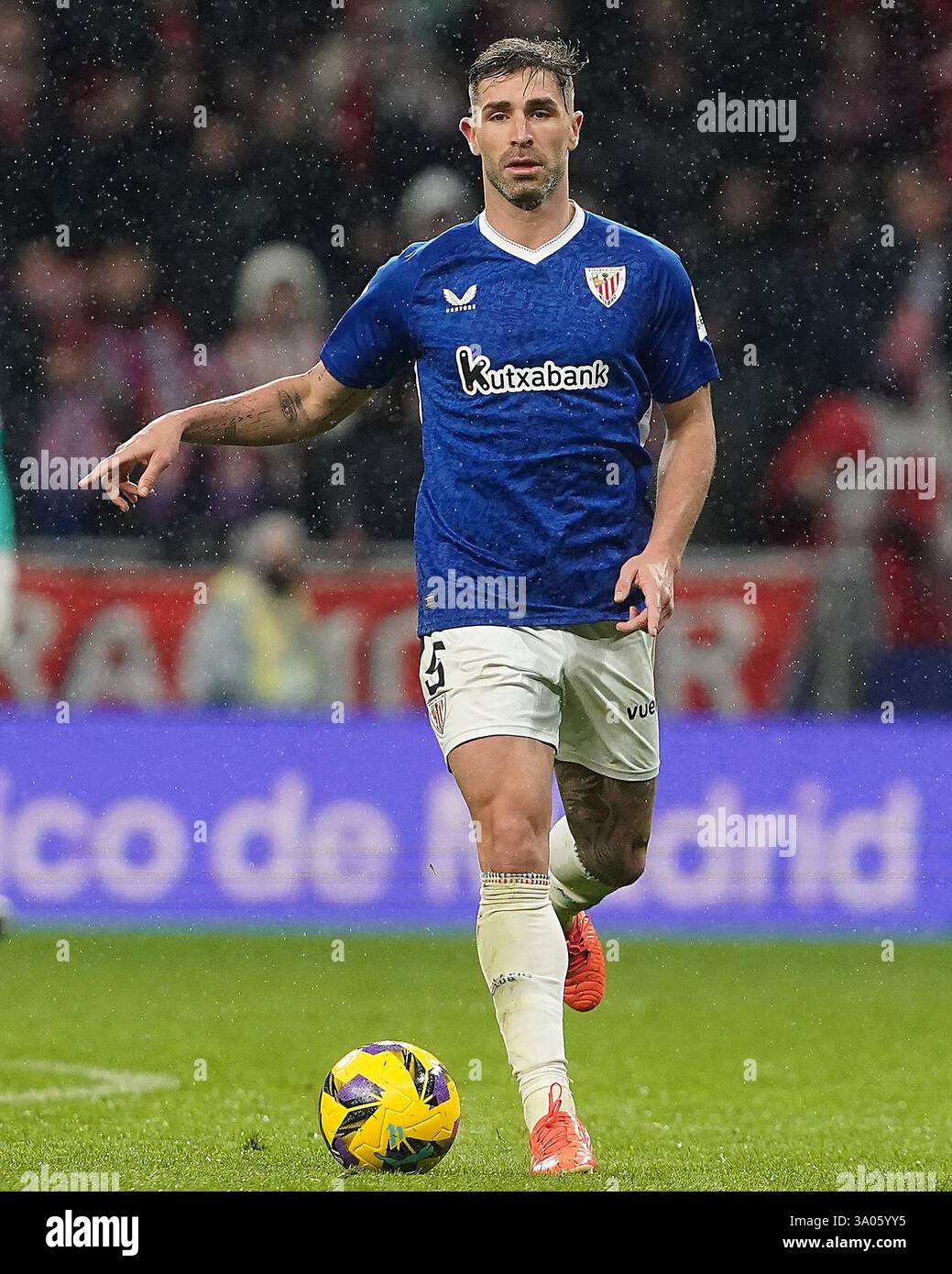 Madrid, Spain. 01st Mar, 2025. Athletic de Bilbao's Yeray Alvarez ...