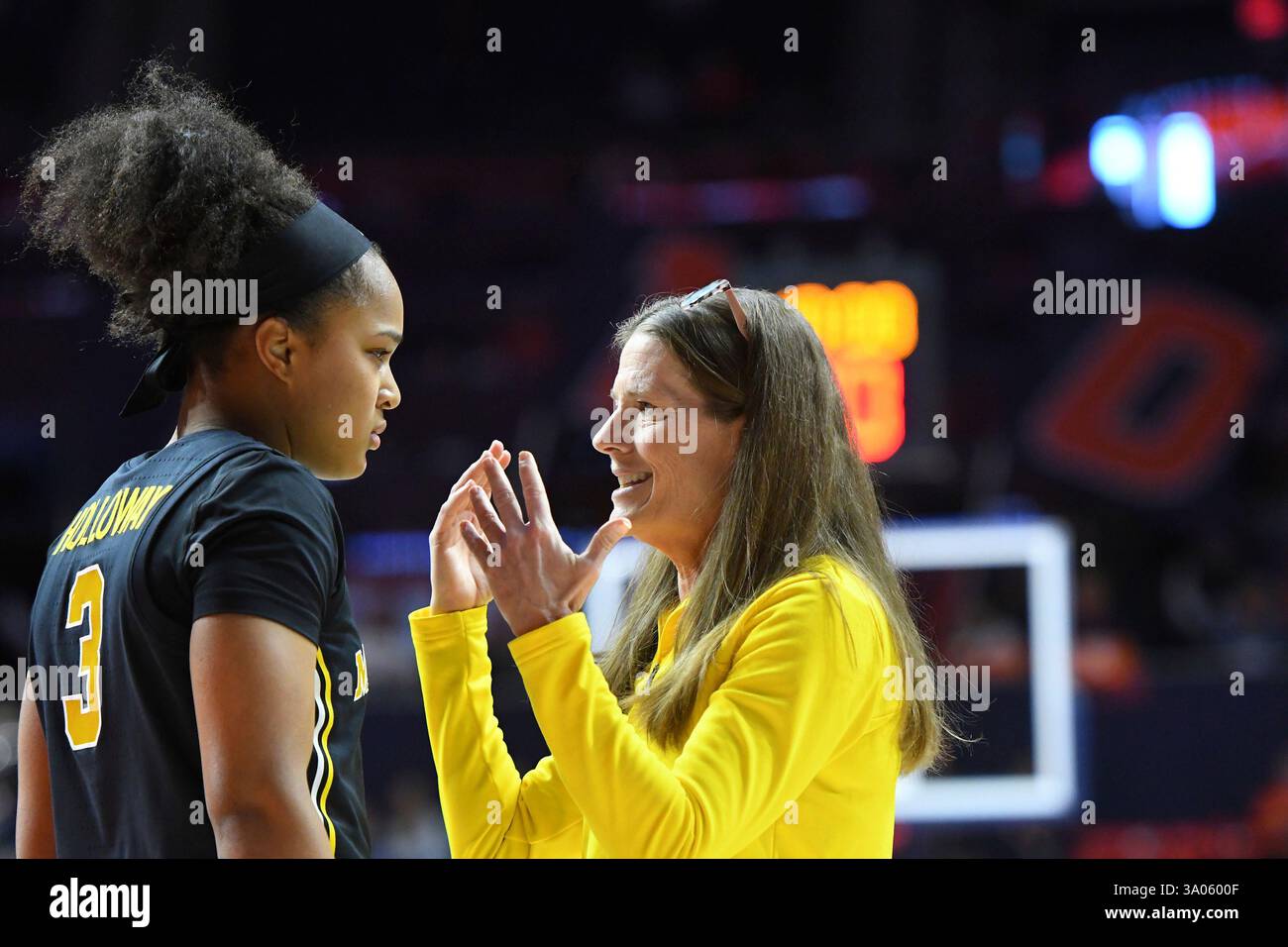 CHAMPAIGN, IL - MARCH 02: Michigan Wolverines Head Womens Basketball ...