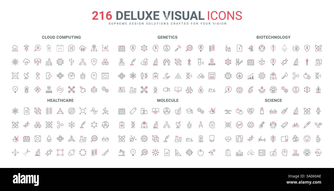 Lab experiment and science research, genetics medical test and ...