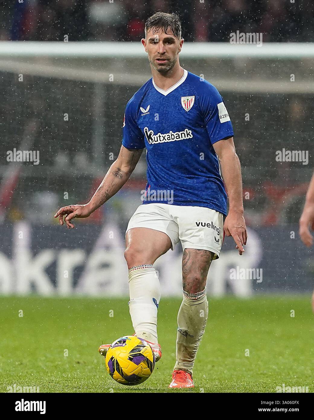 Madrid, Spain. 01st Mar, 2025. Athletic de Bilbao's Yeray Alvarez ...