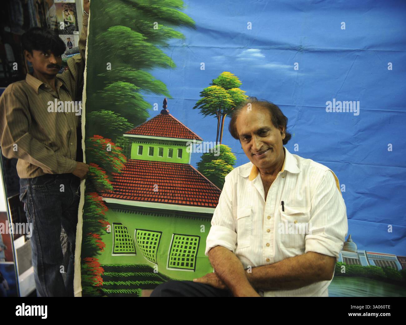 Famous photographer raghu rai NO MR Stock Photo - Alamy