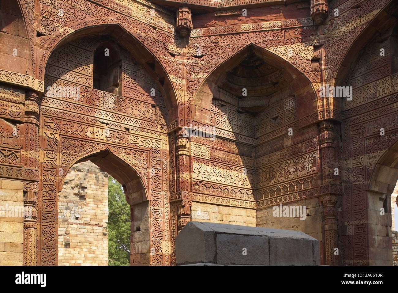 Altamash Tomb, Qutab Minar, Delhi, INDIA Stock Photo - Alamy