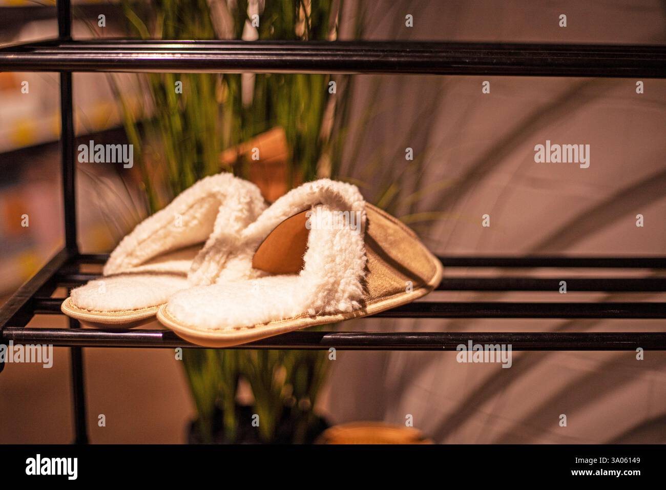 Gentle fabric slippers hi-res stock photography and images - Alamy