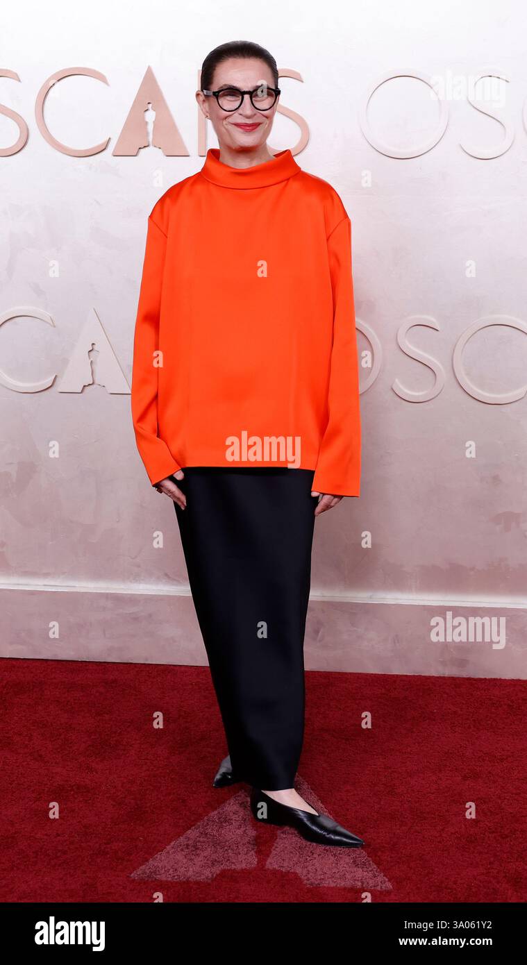 Los Angeles, United States. 02nd Mar, 2025. Lisy Christl arrives on the ...