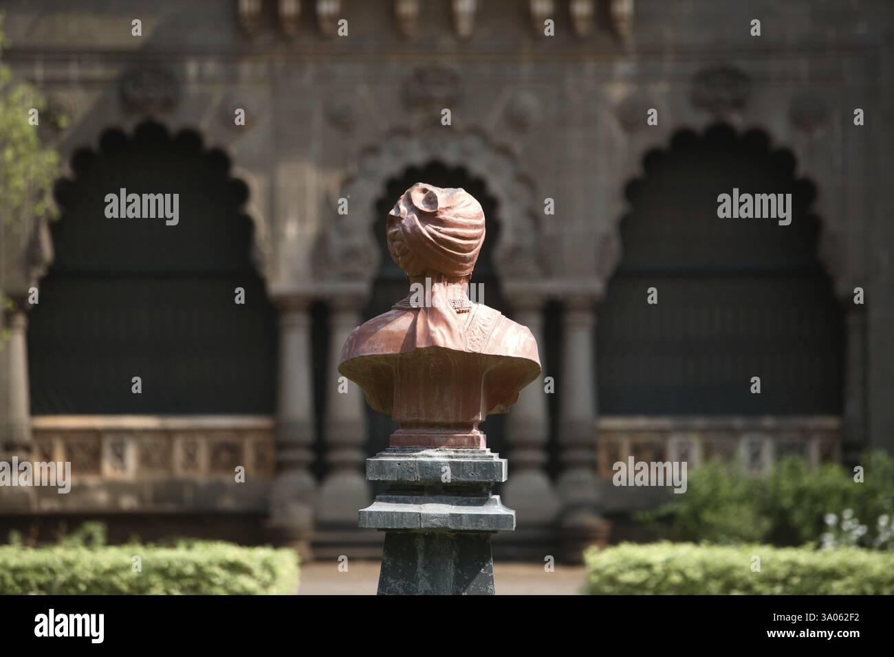 Statue of shahu maharaj at royal palace, Kolhapur, Maharashtra, India ...