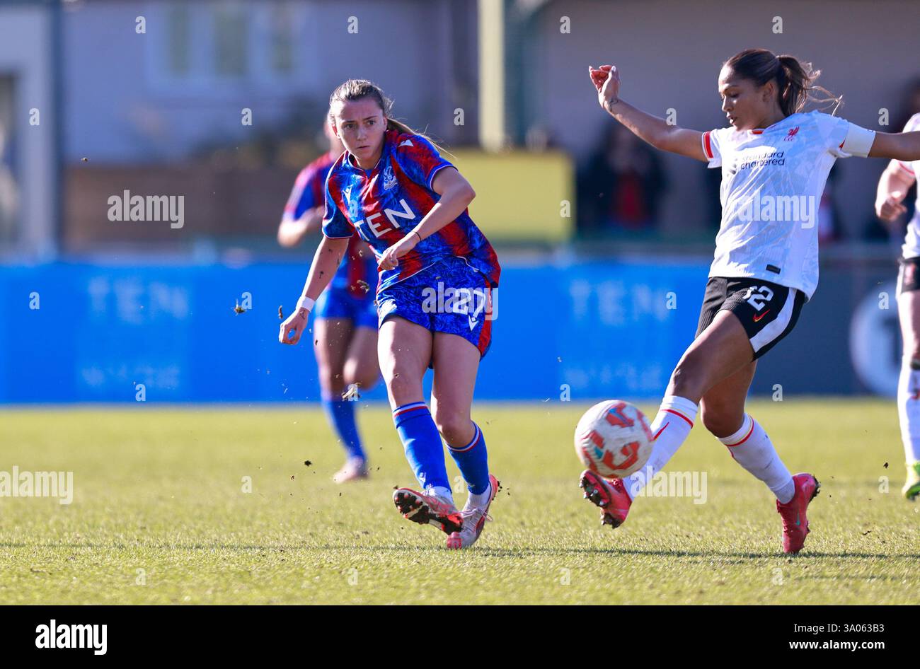 VBS Community Stadium, England, March 2 2025: Abbie Larkin (27 Crystal ...
