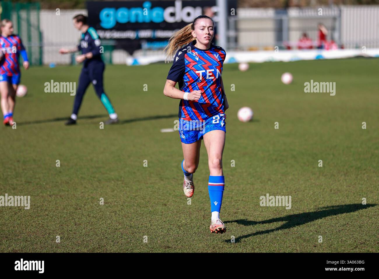 VBS Community Stadium, England, March 2 2025: Abbie Larkin (27 Crystal ...