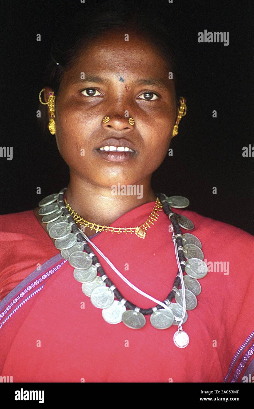Tribal, gaund madia, Chhattisgarh, India NO MR Stock Photo - Alamy