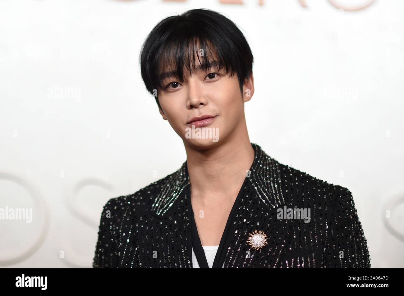 Kim Ro-Woon arrives at the Oscars on Sunday, March 2, 2025, at the ...