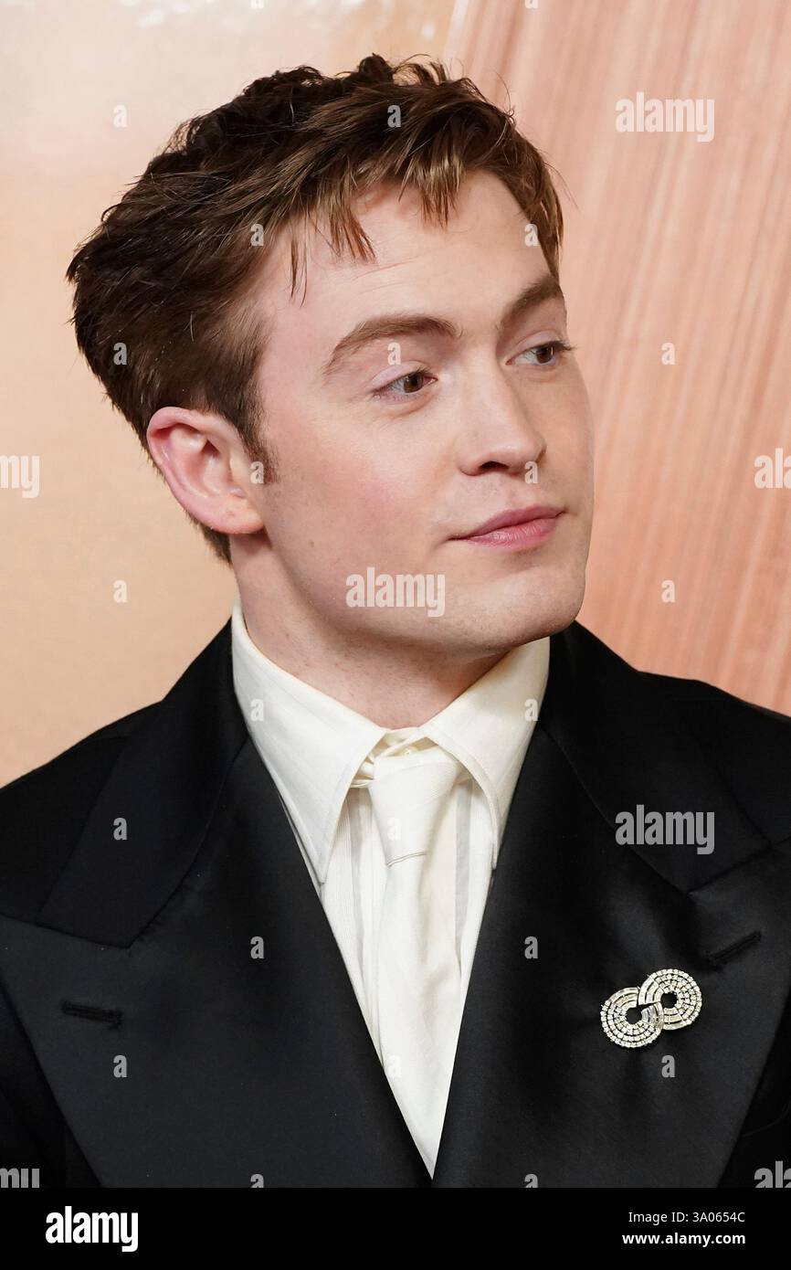 Kit Connor arrives at the Oscars on Sunday, March 2, 2025, at the Dolby ...