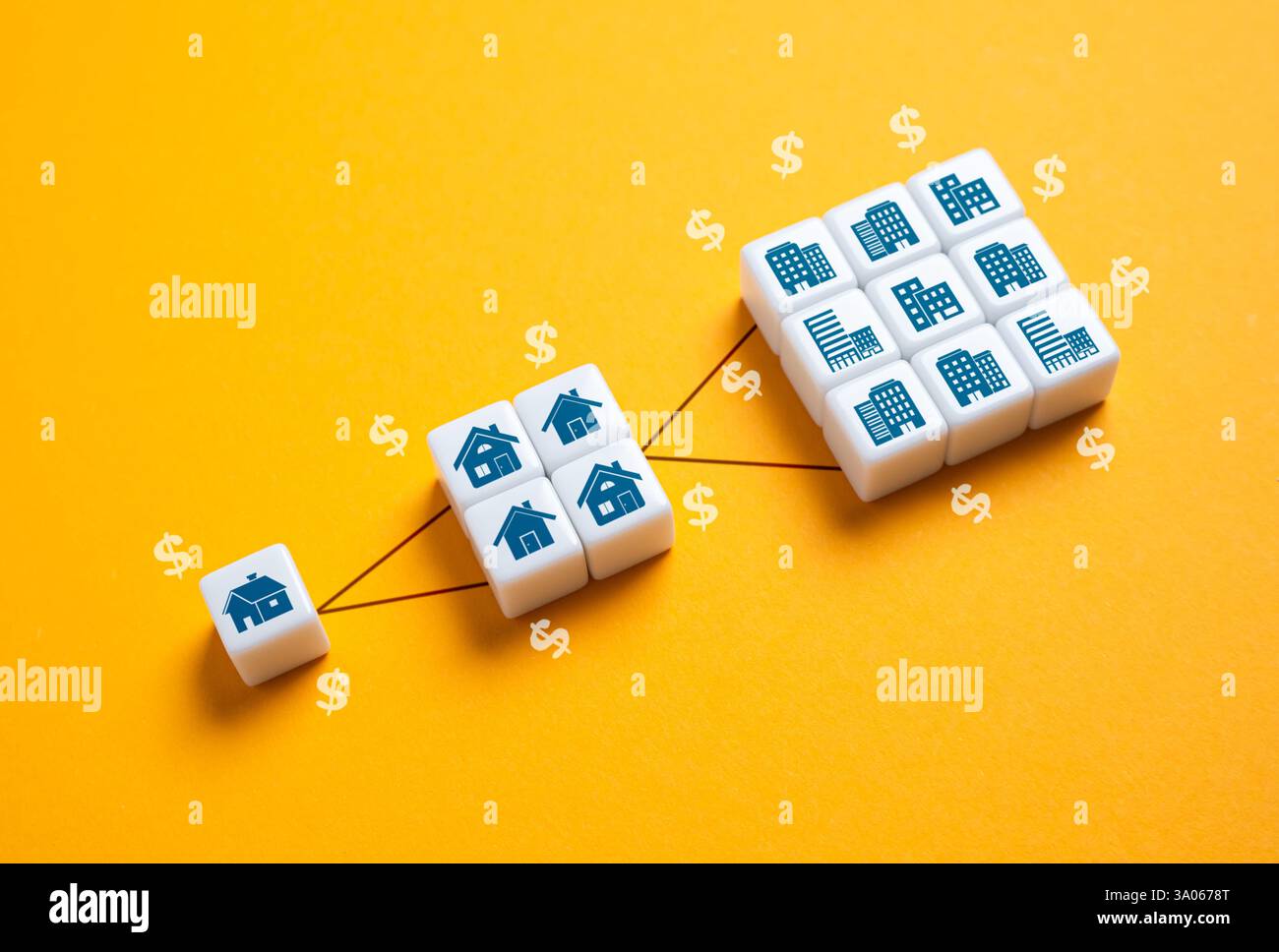 Growth of real estate and profits from it. Development of the city ...