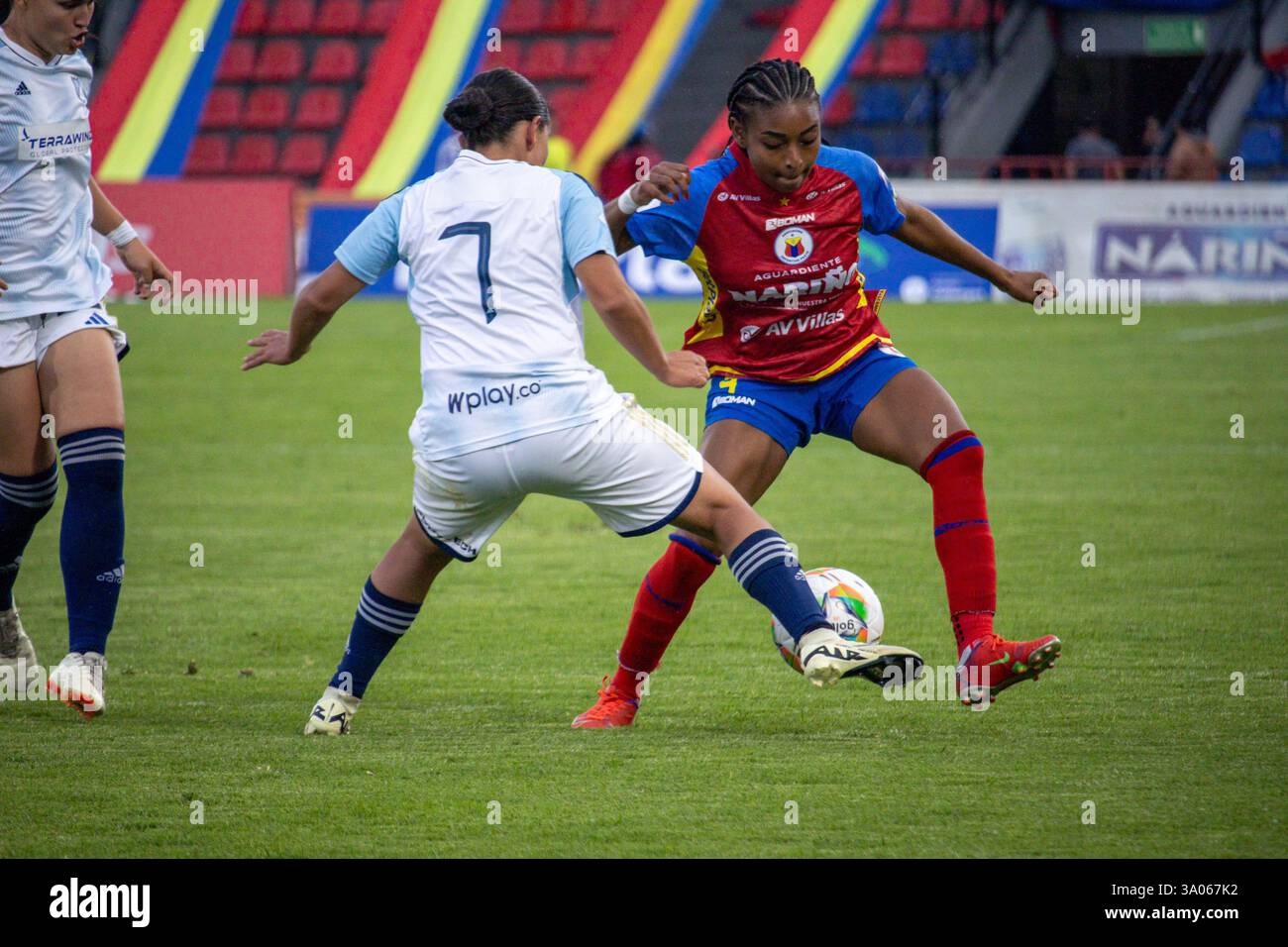 Female football history colombia hi-res stock photography and images ...