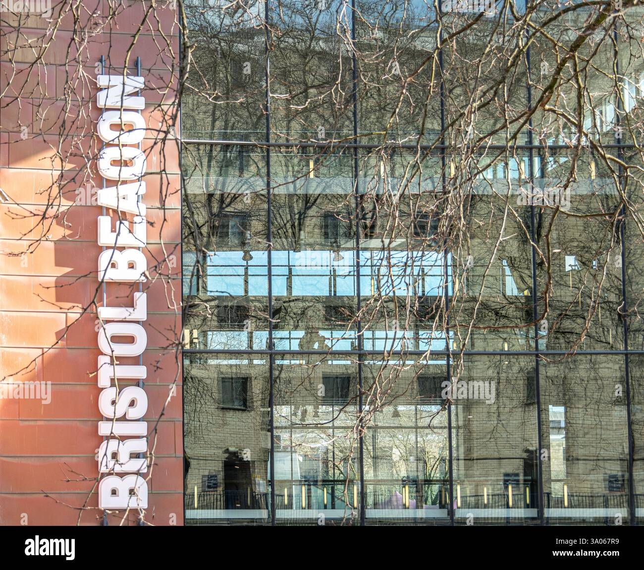 The facade of Bristol Beacon music venue, Bristol, England Stock Photo ...
