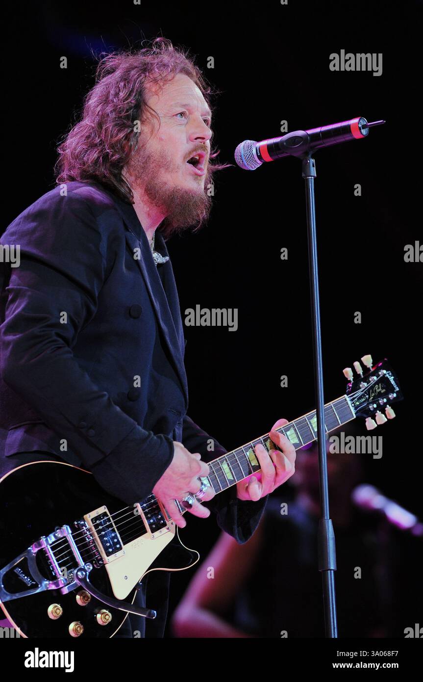 Verona Italy 07/06/2009: Zucchero Fornaciari,Italian singer, during the ...