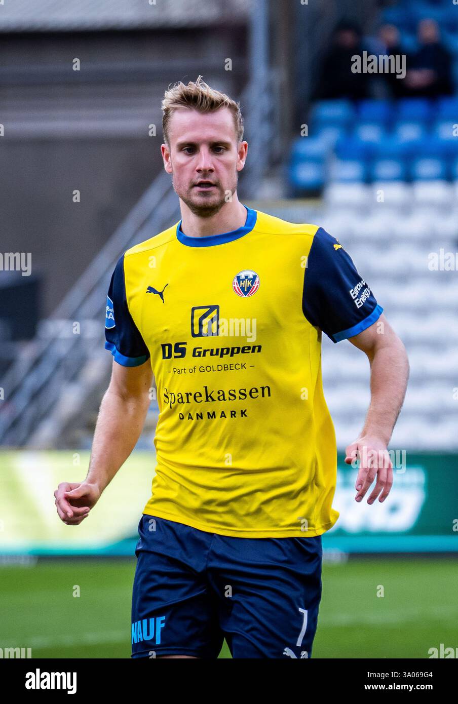 Odense, Denmark. 02nd Mar, 2025. Oliver Klitten (7) of Hobro seen ...