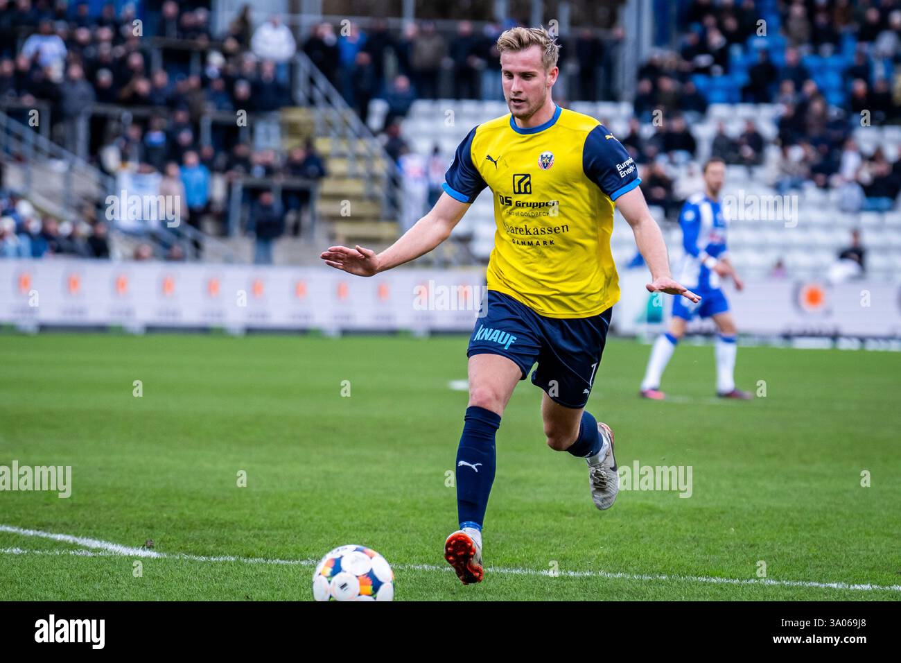 Odense, Denmark. 02nd Mar, 2025. Oliver Klitten (7) of Hobro seen ...