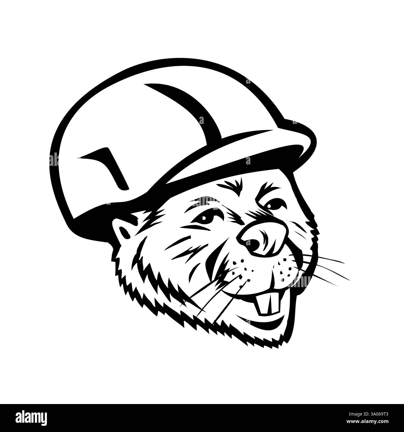 Castor hat Stock Vector Images - Alamy