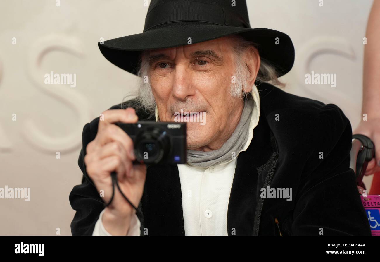 Ed Lachman arrives at the Oscars on Sunday, March 2, 2025, at the Dolby ...