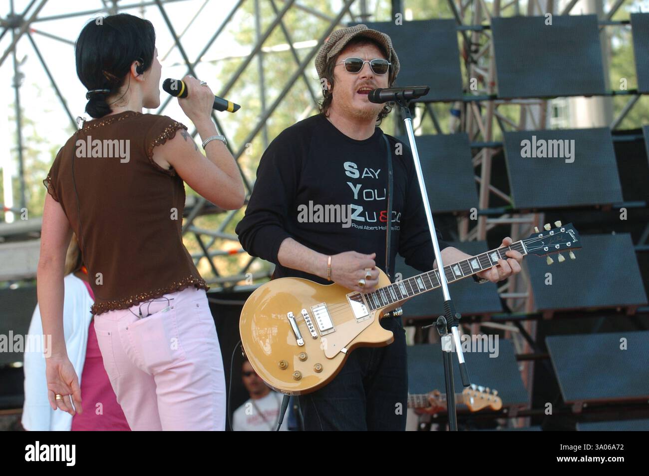 Milan Italy 29/05/2004: Zucchero Fornaciari,Italian singer, and Irish ...