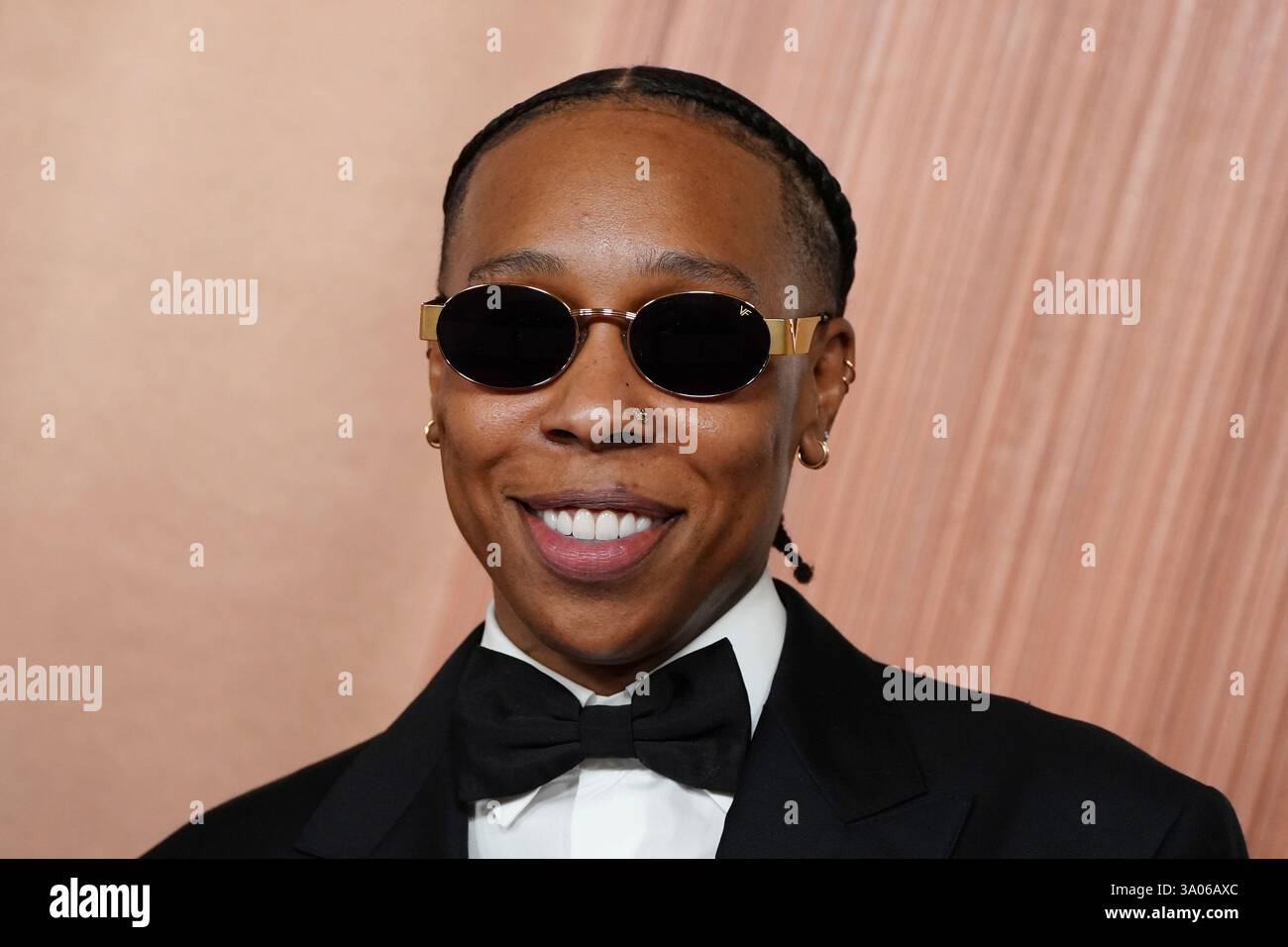 Lena Waithe arrives at the Oscars on Sunday, March 2, 2025, at the ...