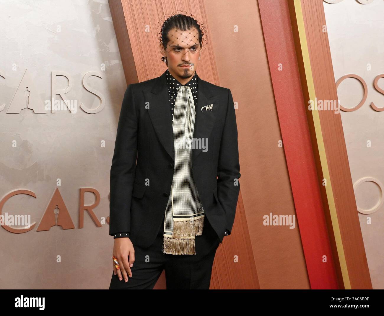 Los Angeles, United States. 02nd Mar, 2025. Omar Apollo arrives on the ...
