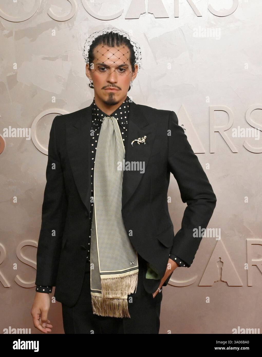 Los Angeles, United States. 02nd Mar, 2025. Omar Apollo arrives on the ...