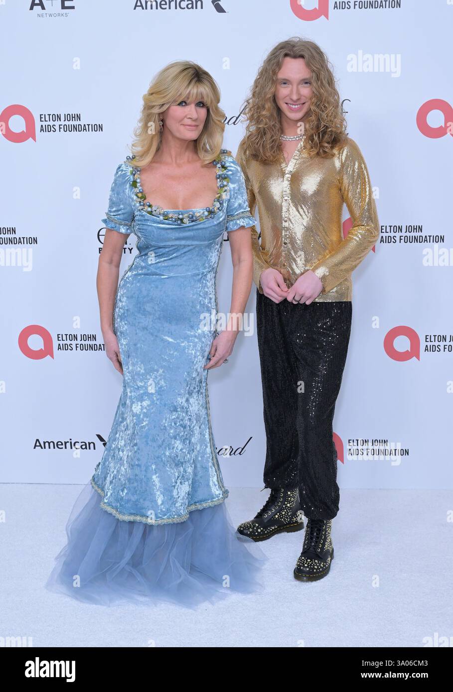 West Hollywood, USA. 2nd March, 2025. Sandra Lee and Bryce Lee arriving ...