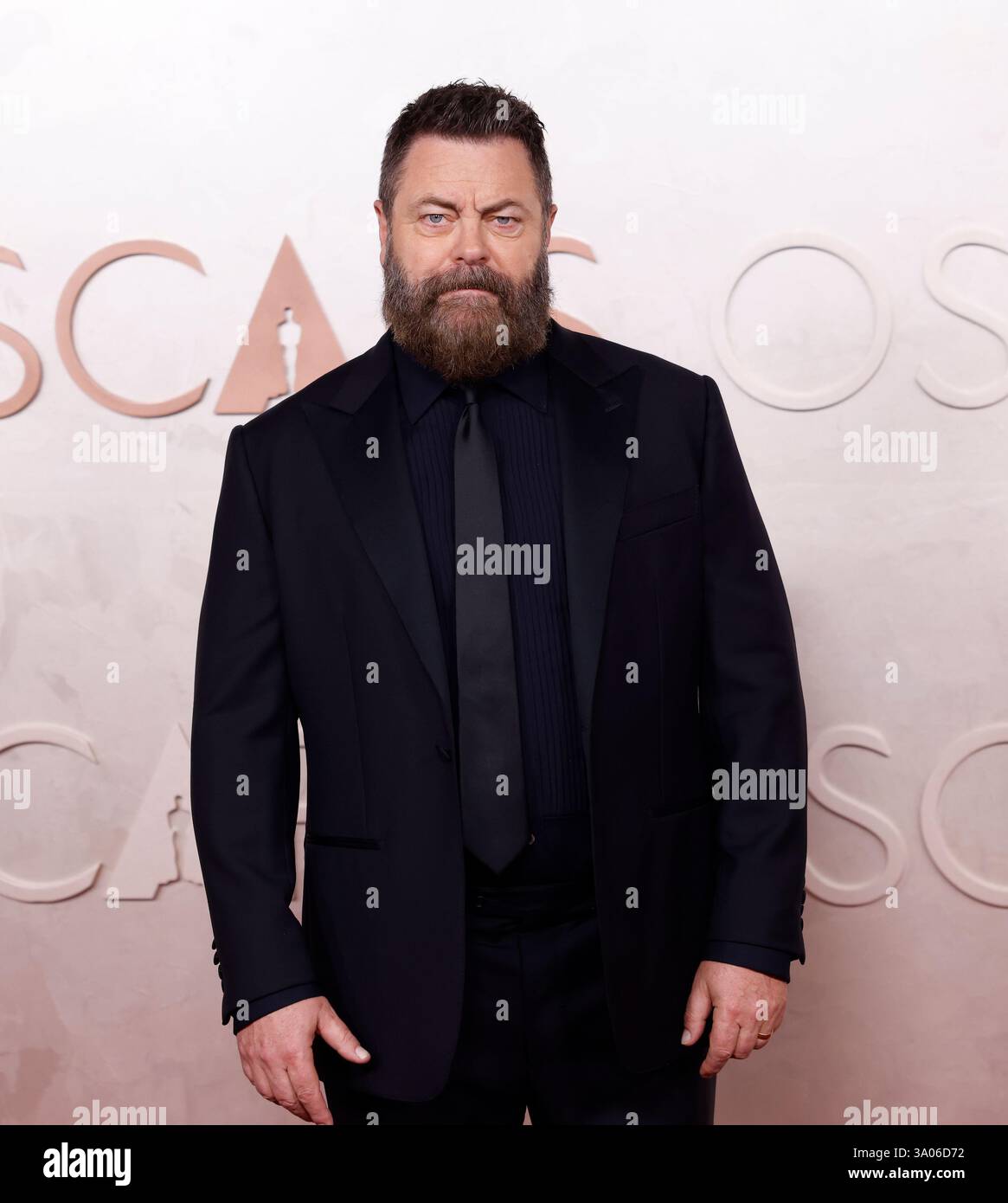 Los Angeles, United States. 02nd Mar, 2025. Nick Offerman arrives on ...