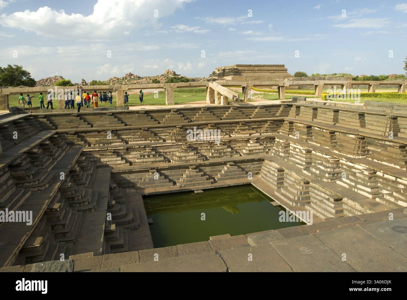 Stepped tank in Hampi, Karnataka, India, Asia Stock Photo - Alamy