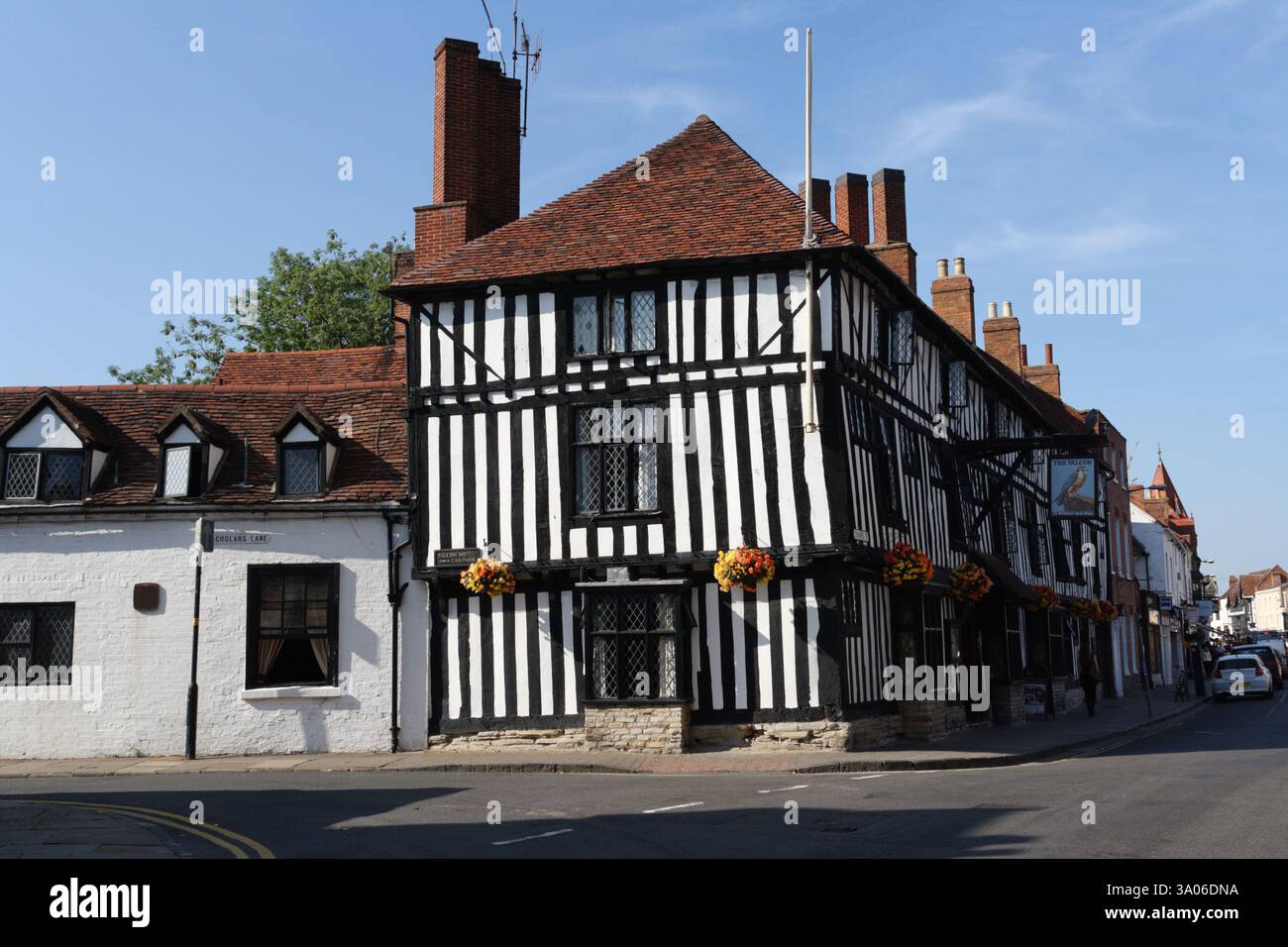 The Falcon Inn on Chapel street in Stratford Upon Avon England UK ...