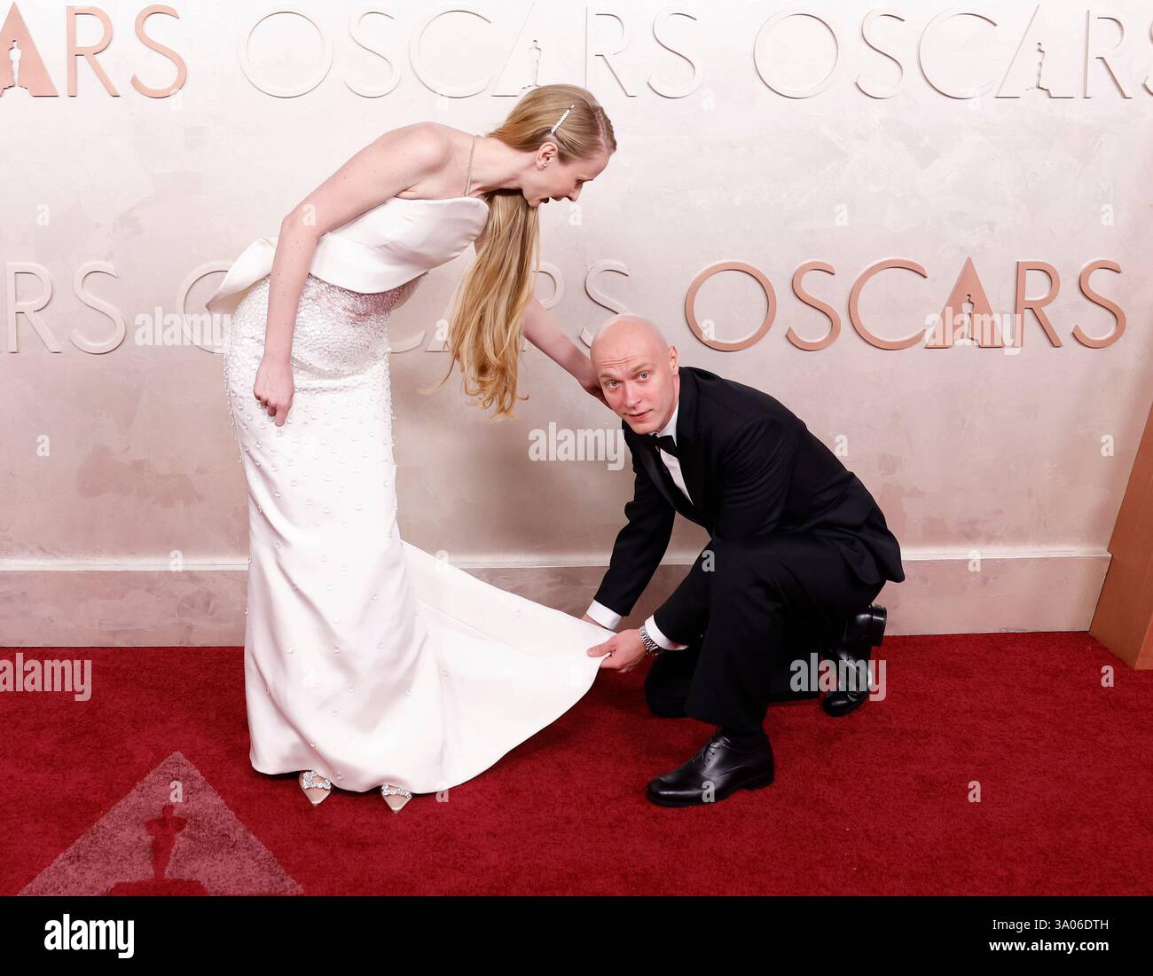 Los Angeles, United States. 02nd Mar, 2025. (L-R) Anna Borisova and ...