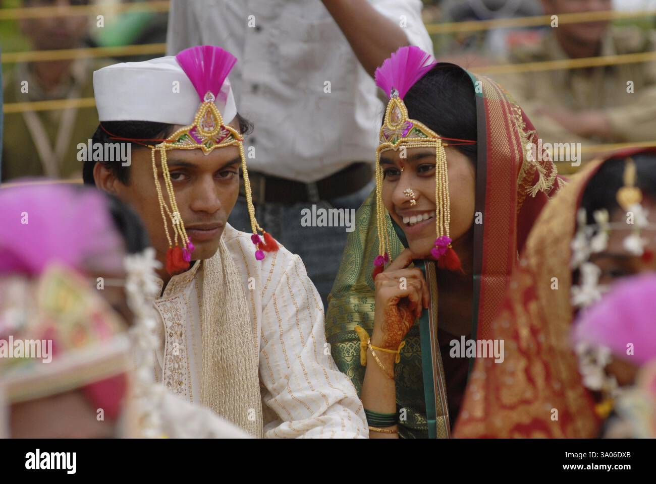 Couples getting married at mass marriage function organized by Sant ...