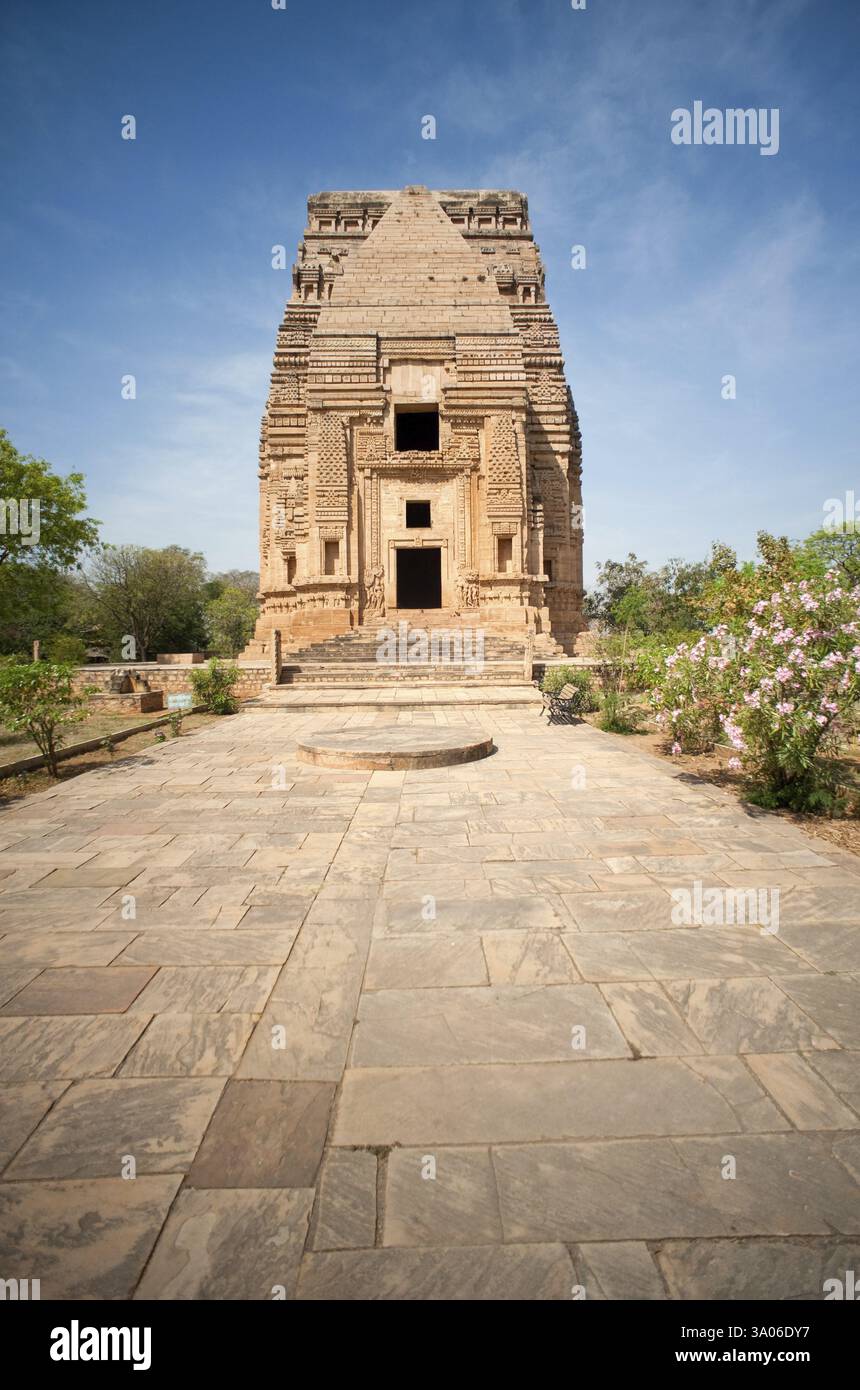 Teli ka mandir temple in gwalior fort, Madhya Pradesh, India, Asia Stock Photo - Alamy