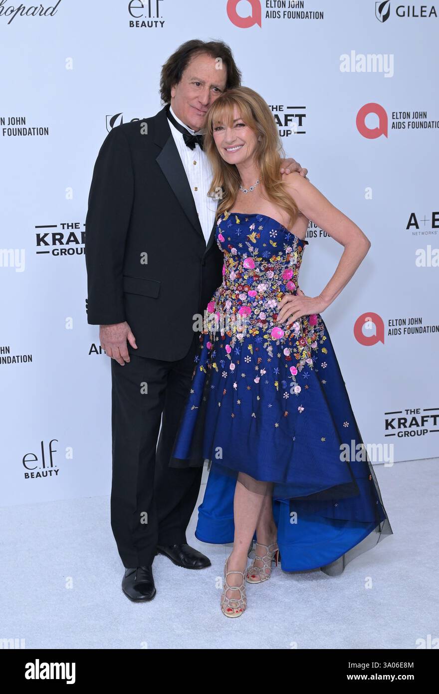 West Hollywood, USA. 2nd March, 2025. Jane Seymour and John Zambetti ...