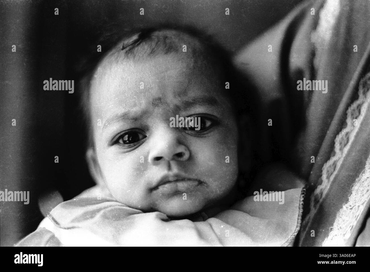 Baby girl Aparna, India MR#400 Stock Photo - Alamy