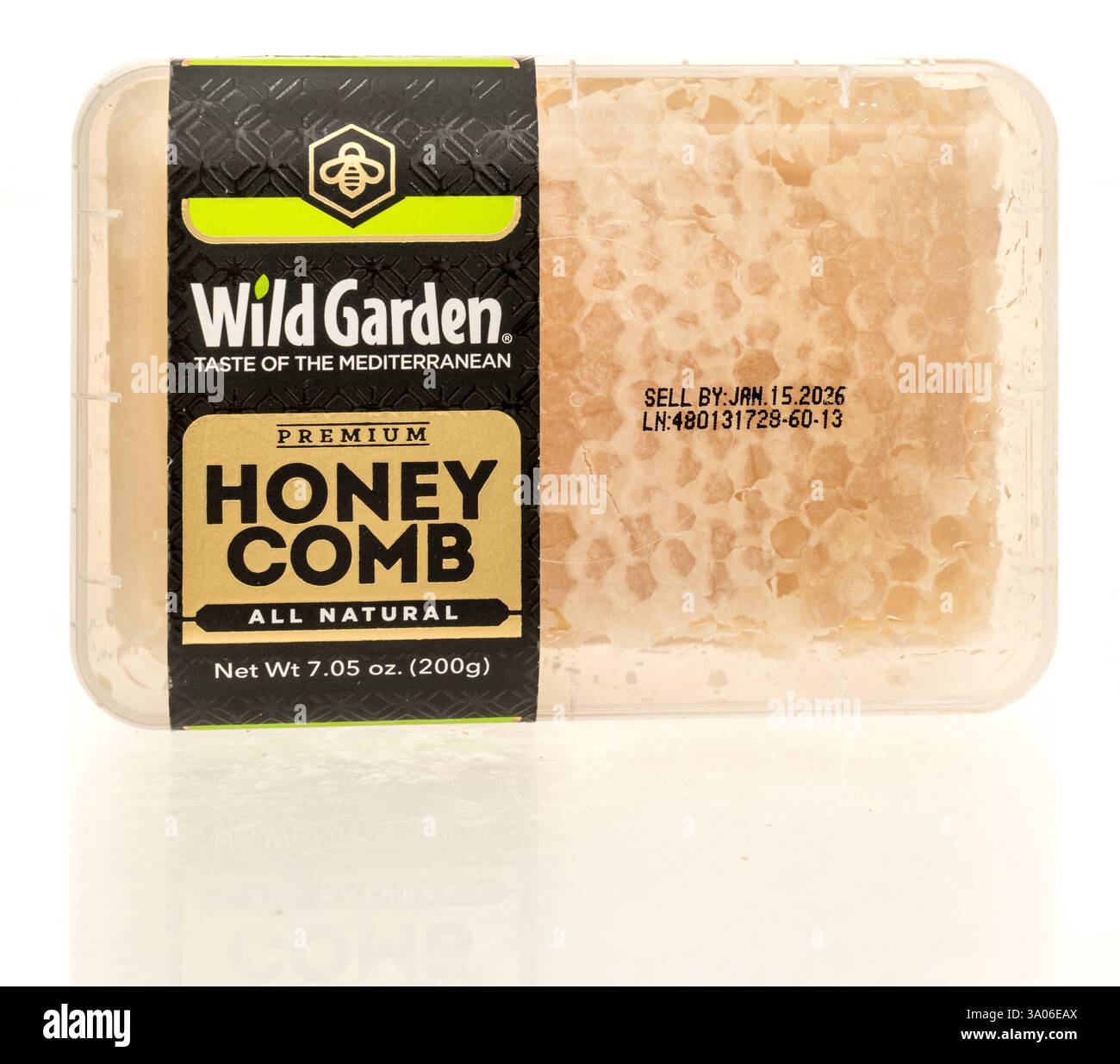 Winneconne, WI - 2 March 2025: A package of Wild Garden premium honey ...