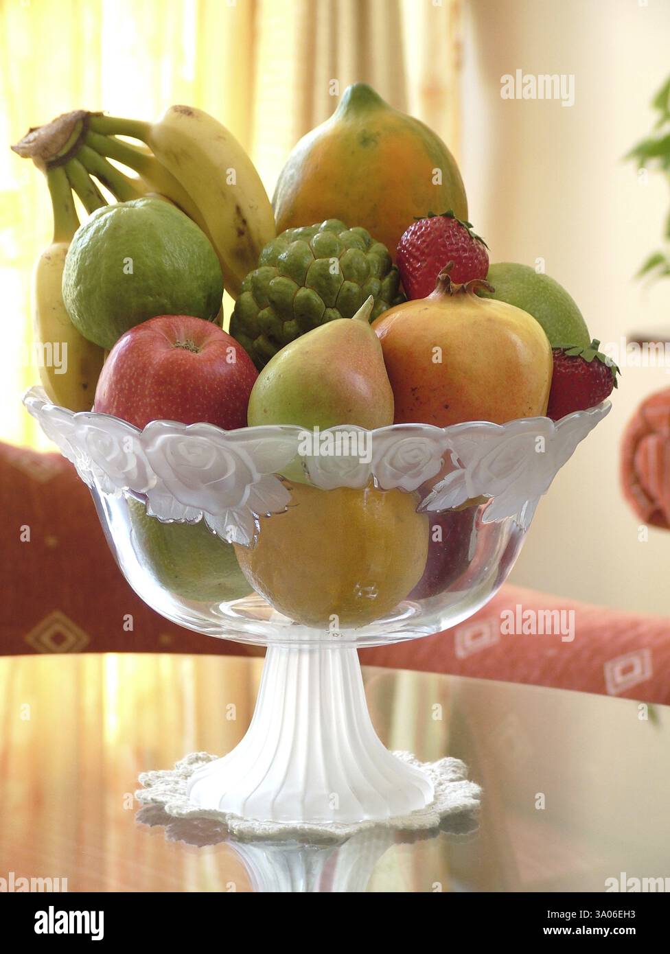 Food, Fruit Boul, Mix Fruits Stock Photo - Alamy