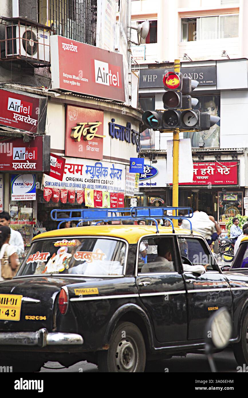 View of Thakurdwar, Dr. Babasaheb Jayakar Road, Charni Road, Bombay ...