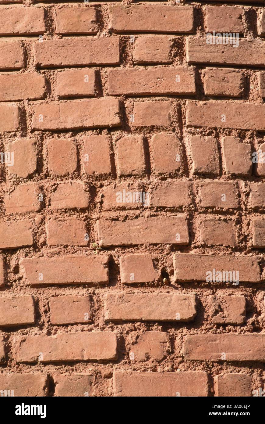 Brickwork of external wall, Bassein Vasai District, Thane, Maharashtra ...