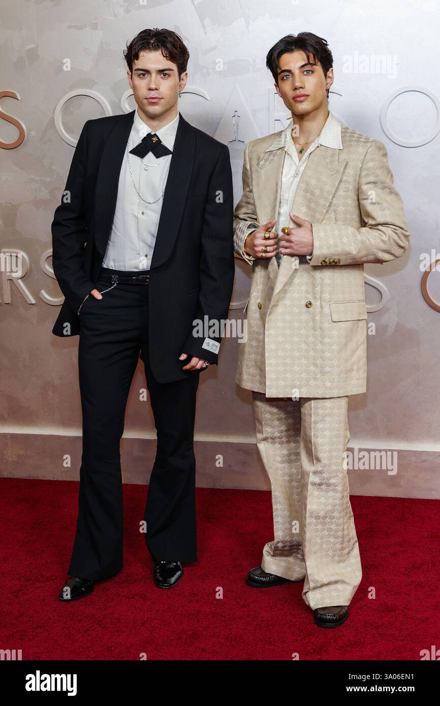 Los Angeles, USA. 02nd Mar, 2025. Benji Krol and Nic Kaufmann walking on the red carpet at the ...