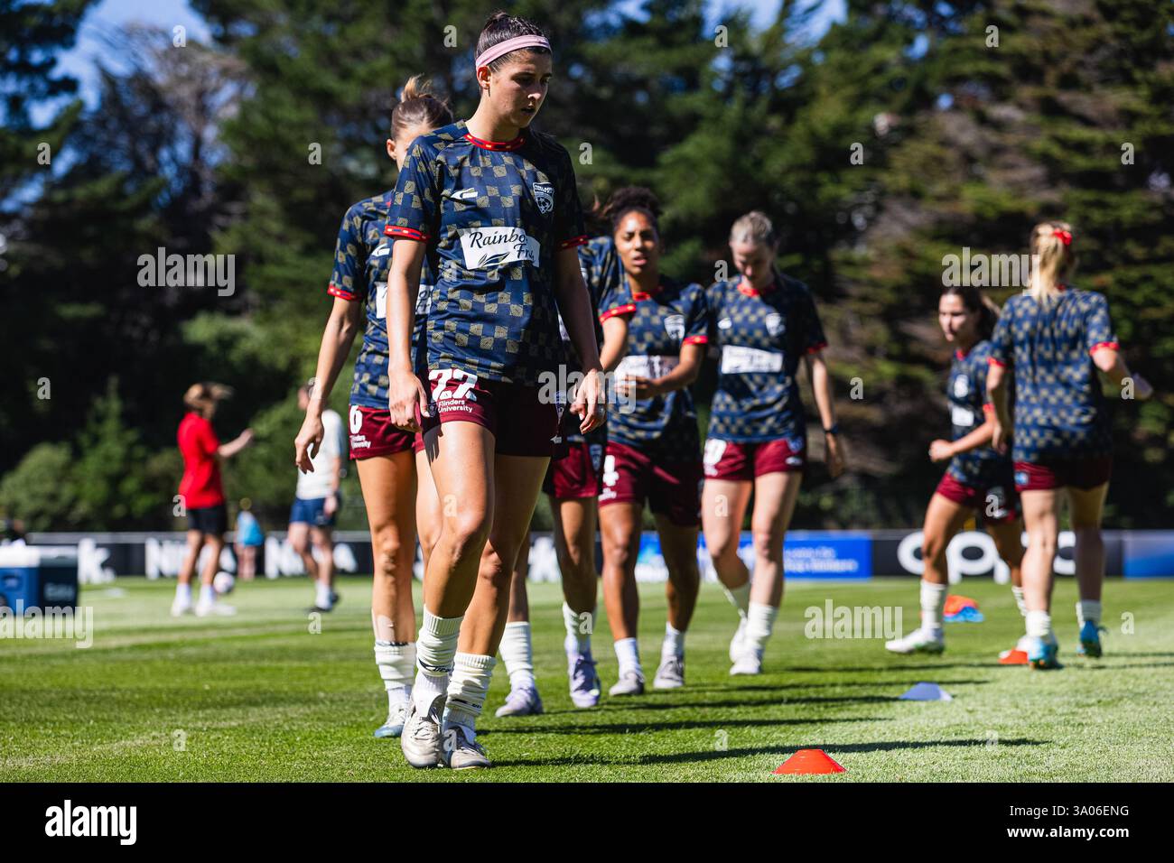 Wellington, New Zealand, 2 March, 2025. Adelaide United striker Erin ...
