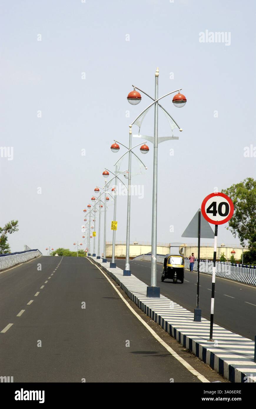 Bridge over railway station at chinchwad near Pune, Maharashtra, India ...
